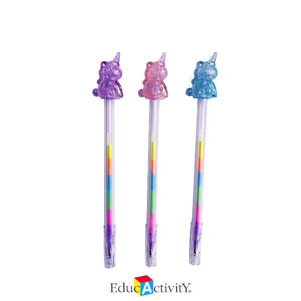 Pluma Multicolor Unicornio – Educactivity