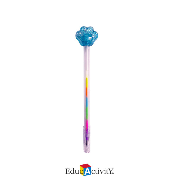 Pluma Multicolor Huella – Educactivity