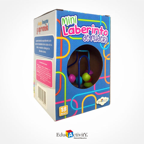 Mini laberinto con Cuentas Psicomotricidad – Educactivity