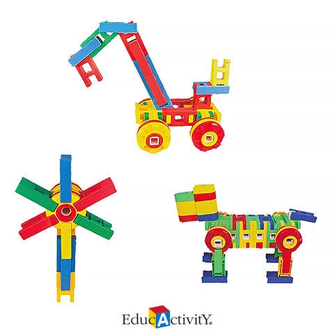 Constru-Kids Figuras para ensamblar 6072 – Educactivity